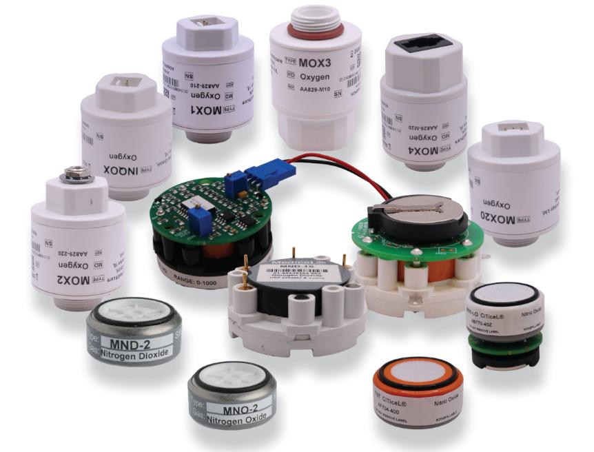 City Technology Gas Sensors – Viamed Ltd