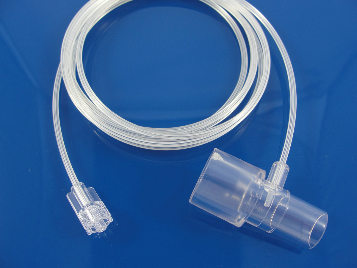 VersaStream Luer Lock Male CO2 Sampling Line with Airway Adapter - Adu ...
