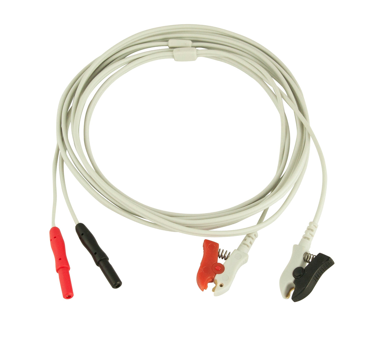 Microstim DB3 Patient Lead 1.5m - Pinch Clamp / Grabber – Viamed Ltd